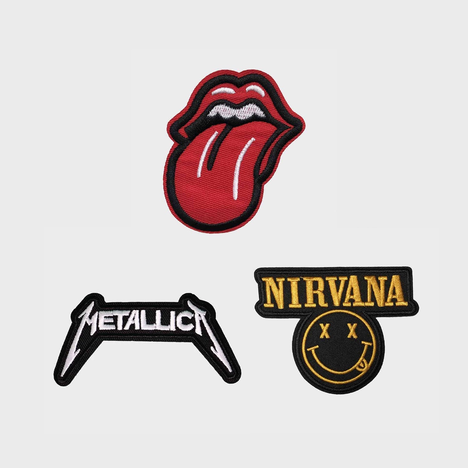 Rock, Metal, Punk, Music Iron-On Patches – Patchy