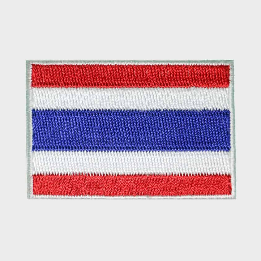 Thai Flag Iron-On Patch – Patchy