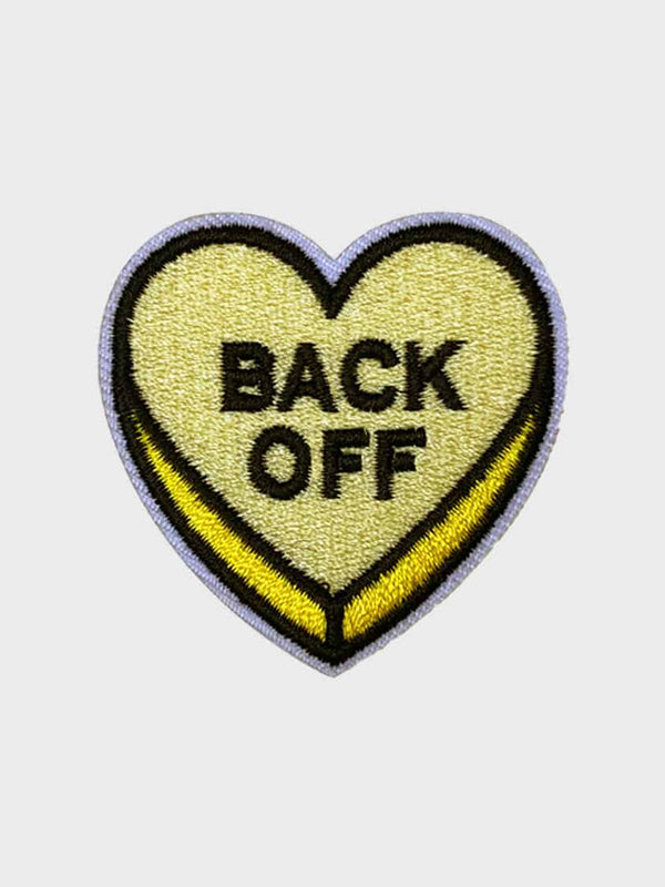 Back Off Iron-On Patch – Patchy