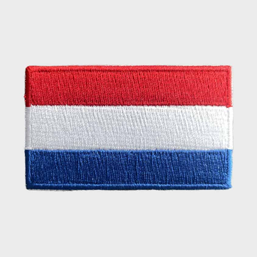 Dutch Flag Iron-On Patch – Patchy